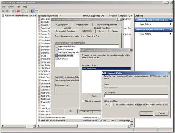 Issuance Policies with a CA Upgrade to Windows 2008 R2 AD CS PKI – SILK ...